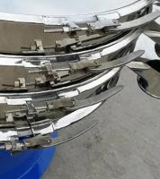 China Rotary Vibrating Sand Screening Machine , Round Sieving Machine for sale