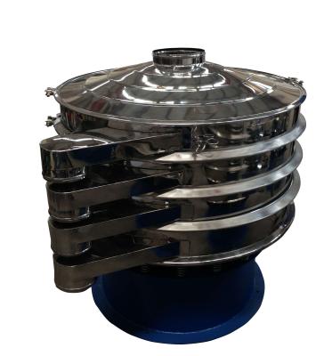 China Rotary Circular Vibrating Screen Machine Powder Coating Sieving Machine zu verkaufen