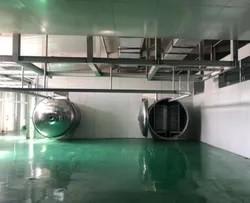 China SUS304 Meat Freeze Dryer Machine 30kg/Batch-5000kg/batch Sublimation Dryer zu verkaufen