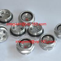 China Oil Level Sight Glass for Worm Gear Box Lubrication Inspection 1/2 NPT for sale