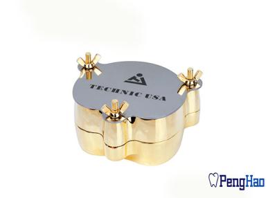 Cu - Zn Alloy Aluminum Denture Flasks Durable Dental Laboratory Supplies