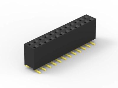 China .100” 2.54mm SMT (Surface-Mount) Female header,sockets cross to SAMTEC for sale