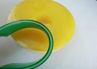 China 9mm Thickness 75A Silk Screen Squeegee Rubber Green Polyurethane for sale