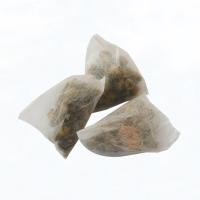 China High Temperature Degradable Nylon Filter Tea Bags With Customized Label for sale