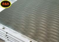China V Shape Wedge Wire Screen Easy Leak High Flexibility For Liquid / Solid Separation for sale