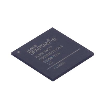 China De nieuwe en originele 484-BGA Programmeerbare Geïntegreerde schakeling van spaanderxc6slx45-2csg324c ic componenten Te koop