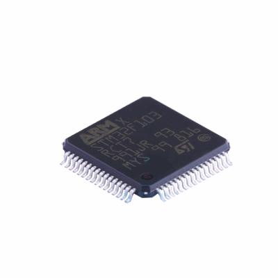 Cina Chip provato originale IC STM32F103RCT7 del circuito integrato di distribuzione delle componenti di STM32F103RCT7 LQFP-64 nuovo in vendita