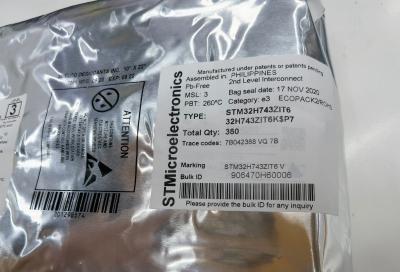 Cina STM32H743ZIT6 LQFP144 SMDIntegrated gira intorno al regolatore Microcontrol di MCU in vendita