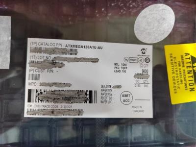 中国 ATXMEGA128A1U-AU TQFP100   SMDIntegratedはMCUのコントローラーのミクロ制御を巡回する 販売のため