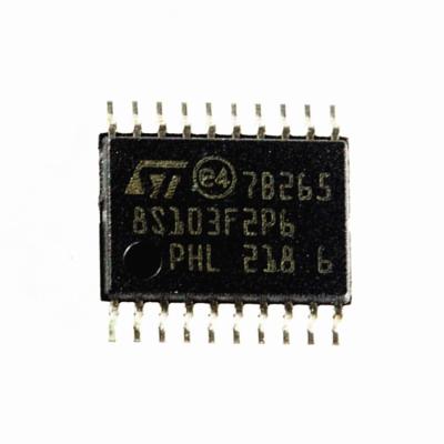 Cina Nel chip di riserva STM8S103F2P6 dei circuiti integrati CI dell'ISTANTANEO 20TSSOP di IC MCU 8BIT 4KB dei microcontroller in vendita