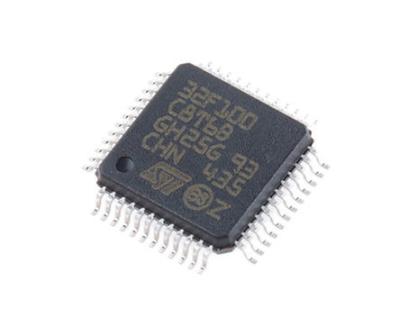 Cina In circuiti integrati ISTANTANEI di riserva STM32F100C8T6B di componente elettronico 48LQFP di IC MCU 32BIT 64KB dei microcontroller in vendita