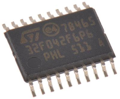 China Nos circuitos integrados 20TSSOP STM32F042F6P6 componentes eletrônicos INSTANTÂNEOS conservados em estoque de IC MCU 32BIT 32KB dos microcontroladores à venda
