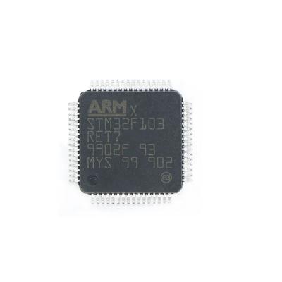China In Voorraadmicrocontrollers de FLITS64lqfp van IC MCU 512KB ic spaander van geïntegreerde schakelingen met 32 bits STM32F103RET7 Te koop