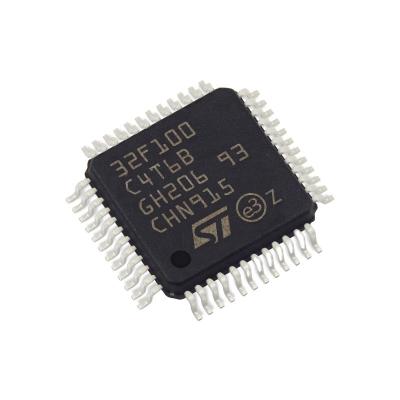 Cina Nel chip di riserva STM32F100C4T6B dei circuiti integrati CI dell'ISTANTANEO 48LQFP di IC MCU 32BIT 16KB dei microcontroller in vendita