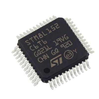 China Microplaqueta original nova STM8L152C6T6 dos circuitos integrados CI do FLASH 48LQFP de IC MCU 8BIT 32KB dos microcontroladores à venda