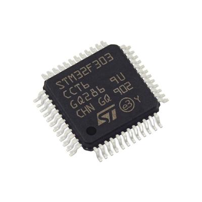 Cina In circuiti integrati ISTANTANEI di riserva STM32F303CCT6 di componente elettronico 48LQFP di IC MCU 32BIT 256KB dei microcontroller in vendita