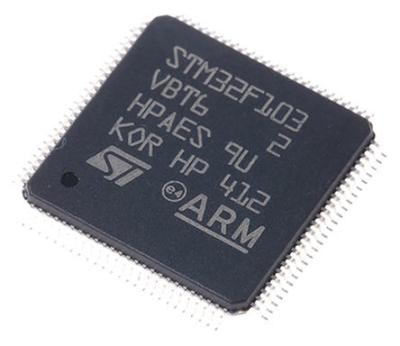 Cina Nel chip programmabile di STM32F103 32 di riserva IC pungente componente elettronico STM32F103VBT6 del microcontroller QFP100 di M3 dell'ARM Cortex in vendita