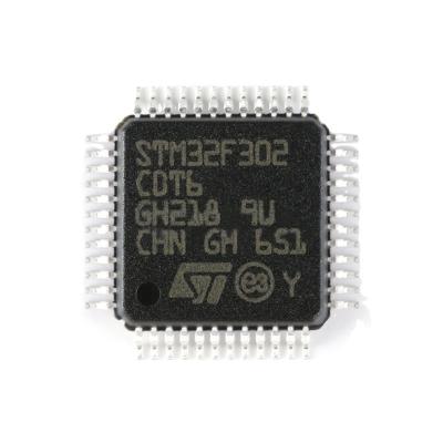 Cina In circuiti integrati ISTANTANEI di riserva STM32F302CBT6 di componente elettronico 48LQFP di IC MCU 32BIT 128KB dei microcontroller in vendita