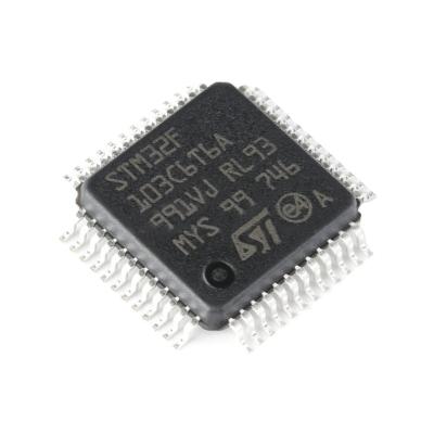Cina In circuiti integrati ISTANTANEI di riserva STM32F103C6T6A di componente elettronico 48LQFP di IC MCU 32BIT 32KB dei microcontroller in vendita