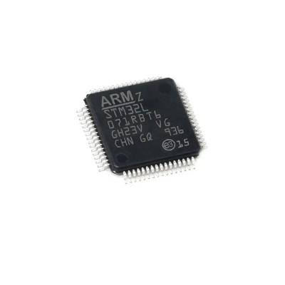 Cina In circuiti integrati ISTANTANEI di riserva STM32L071RBT6 di componente elettronico 64LQFP di IC MCU 32BIT 128KB dei microcontroller in vendita