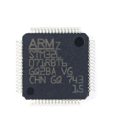 Cina In circuiti integrati ISTANTANEI di riserva STM32L071RBT6 di componente elettronico 64LQFP di IC MCU 32BIT 128KB dei microcontroller in vendita