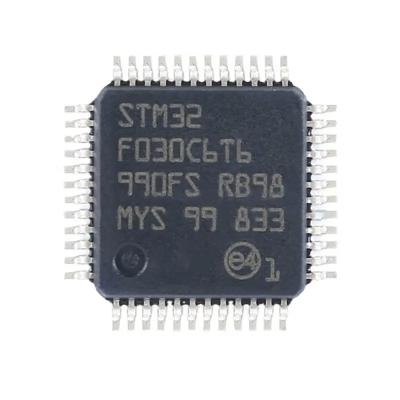 Cina In circuiti integrati elettronici di riserva dei componants dell'ISTANTANEO 48LQFP di IC MCU 32BIT 32KB dei microcontroller BGA scheggia STM32F030C6T6 in vendita
