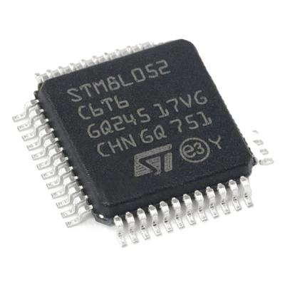 China Nos circuitos integrados 64LQFP STM8L052R8T6 componentes eletrônicos INSTANTÂNEOS conservados em estoque de IC MCU 8BIT 64KB dos microcontroladores à venda