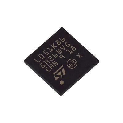 China Nos circuitos integrados 32UFQFPN STM32L051K8U6 componentes eletrônicos INSTANTÂNEOS conservados em estoque de IC MCU 32BIT 64KB dos microcontroladores à venda