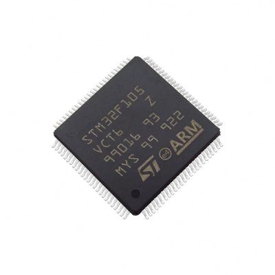 中国 Chuangyunxinyuan STM32F105VCT6 ICのマイクロ制御回路元のLQFP64 MCU元の標準的な集積回路の破片STM32F105VCT6 販売のため