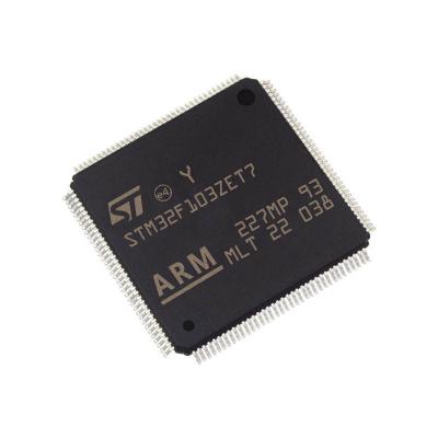 中国 Chuangyunxinyuan STM32F103ZET7のマイクロ制御回路集積回路MCUはLQFP-144電子部品を分けるICの破片STM32F103ZET7を武装させる 販売のため