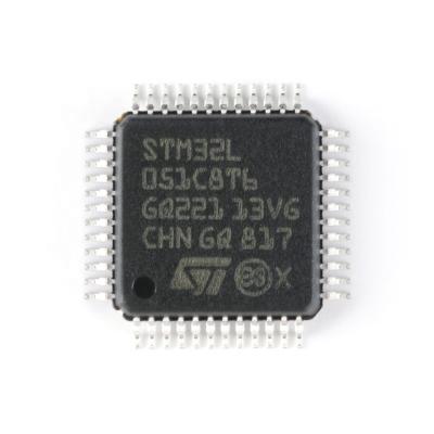 China Microcontrolador IC LQFP-48 de 32 bits MCU STM32L051 STM32L051C8T6 da microplaqueta STM32F de IC à venda