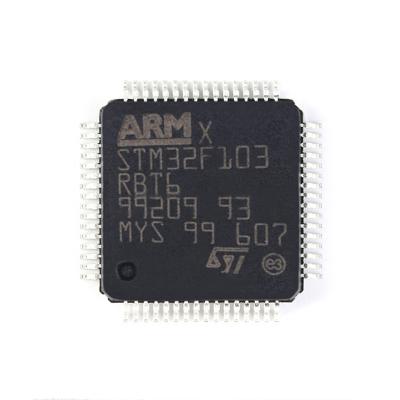Cina (FLASH 64LQFP STM32 STM32F103 STM32F103RBT6 di IC MCU 32BIT 128KB del microcontroller dei componenti elettronici) in vendita