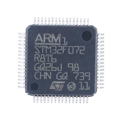 Cina FLASH 64LQFP STM32F0 M32F072 STM32F072R8T6 di IC MCU 32BIT 64KB del circuito integrato del microcontroller in vendita