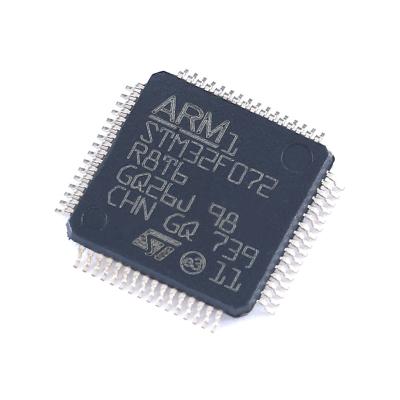 Cina FLASH 64LQFP STM32F0 M32F072 STM32F072R8T6 di IC MCU 32BIT 64KB del circuito integrato del microcontroller in vendita