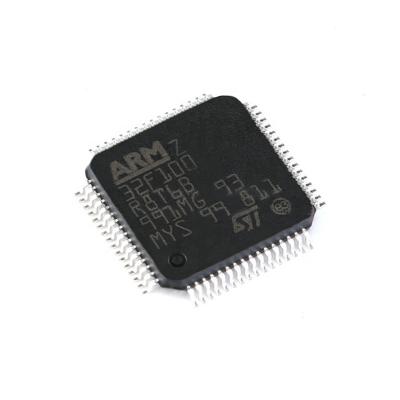 Cina FLASH 64LQFP STM32F1 STM32F100 STM32F100R8T6B di IC MCU 32BIT 64KB del circuito integrato del microcontroller in vendita