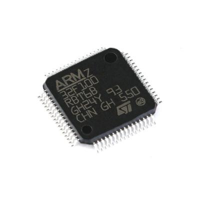 Cina Nuova e di IC MCU 32BIT 128KB elettronica componente ISTANTANEA originale 64LQFP STM32F100RBT6B di Chuangyunxinyuan in vendita