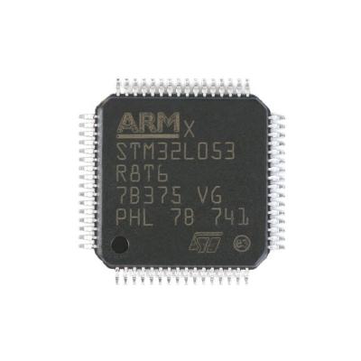 中国 Stm32の新しく、元のIC MCU 32BIT 64KBのフラッシュ64LQFP STM32L053R8T6 販売のため