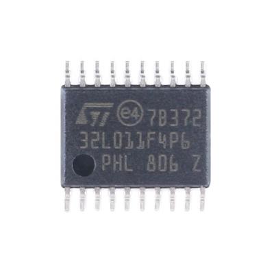 Cina Chip STM32L011F4P6 dei componenti elettronici ST1S31PUR TLVH431BIL3T CI di Mcu della lista di Stm32 Bom in vendita