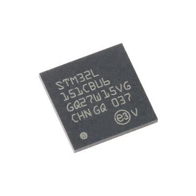 Cina Nuovo e IC originale MCU 32BIT 128KB FLSH STM32L1 48UFQFPN STM32L151CBU6 di Stm32 in vendita