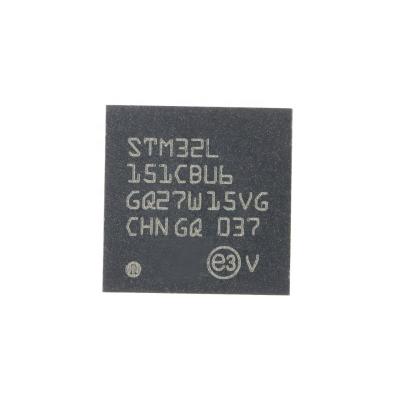 Cina Nuovo e IC originale MCU 32BIT 128KB FLSH STM32L1 48UFQFPN STM32L151CBU6 di Stm32 in vendita