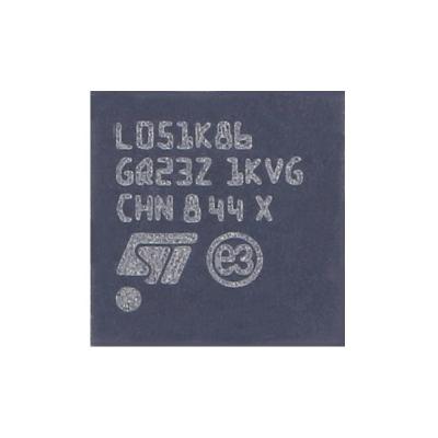 中国 Chuangyunxinyuan STM32の新しく、オリジナルの腕の皮質M0+ IC MCU 32BIT 64KBのフラッシュ32UFQFPN STM32L051K8U6 販売のため