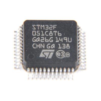 Китай Обломок Mcu STM32F051C8 STM32F051C8T6 STM32F051 новый и первоначальный интегральной схемаы Ic продается