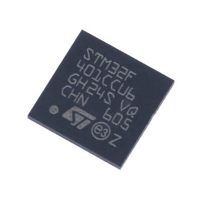 Cina STM32F401CCU6 il circuito integrato (IC) ha incastonato il microcontroller 32BIT 256KB FLSH 48UFQFPN STM32F401 in vendita