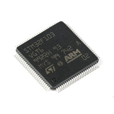 Cina FLASH 100LQFP STM32F1 STM32F103 STM32F103VGT6 del chip MCU 32BIT 1MB di IC del circuito integrato del microcontroller in vendita