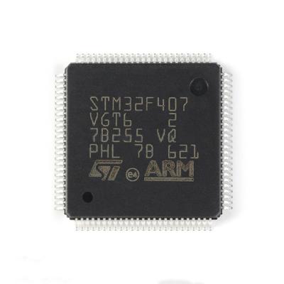 China STM32F407VGT6 MICROCONTROLLER 1MB FLITS MET 32 BITS DE VAN GEÏNTEGREERDE SCHAKELINGEN 100LQFP STM32 STM32F407 STM32F407VGT6 VAN IC MCU Te koop