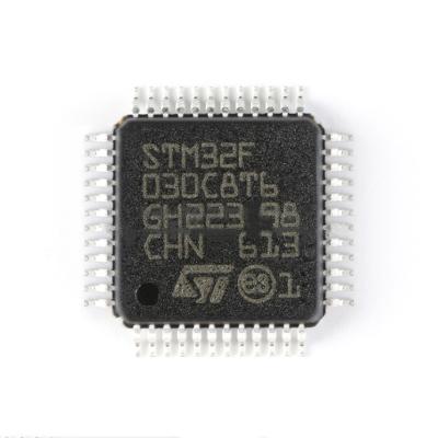 中国 Chuangyunxinyuan MCU 32BIT 64KBのフラッシュ48LQFP STM32F030 STM32F030C8T6 IC 販売のため