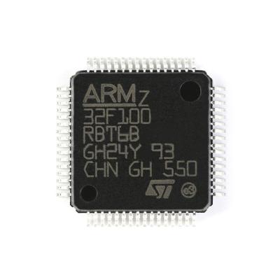 中国 STM32F100RBT6Bのカプセル封入LQFP64のコントローラーMCUのホーム家具STM32F100RBT6B IC 販売のため