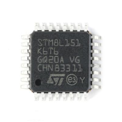 中国 STM8L151K6T6 LQFP32の電子部品MCU Mrocontrollerの集積回路STM8L151K6T6 IC 販売のため