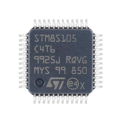 中国 Chuangyunxinyuan STM8S105C4T6T MCU 8BIT 16KBのフラッシュ48LQFP STM8S105C4T6TR IC 販売のため