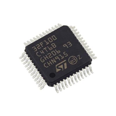 Cina Chip STM32F100C4T6B IC dei circuiti integrati CI dell'ISTANTANEO 48LQFP di IC MCU 32BIT 16KB dei microcontroller di STM32F100C4T6B in AZIONE in vendita
